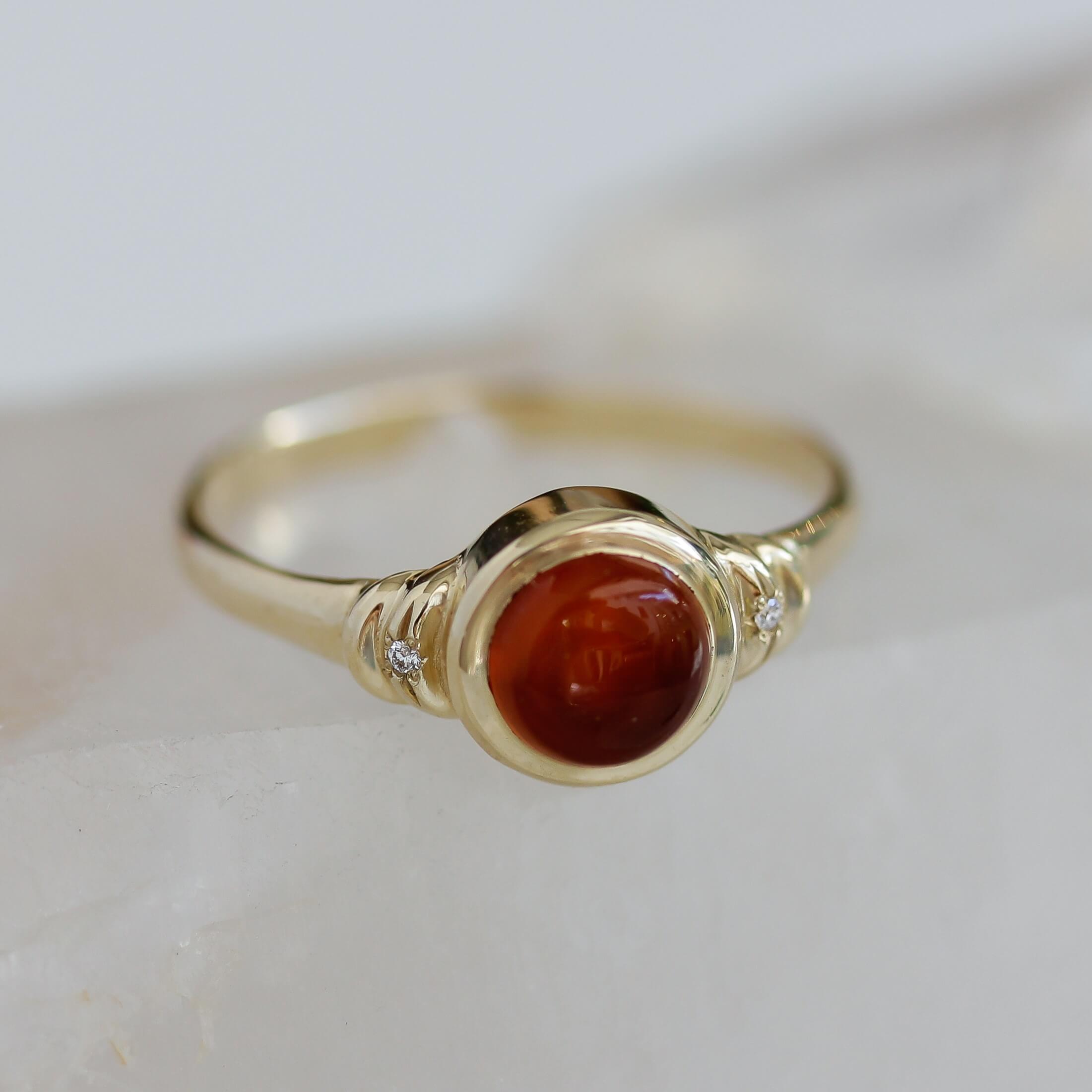 טבעת טרה זהב 14K – She-Ra Jewelry